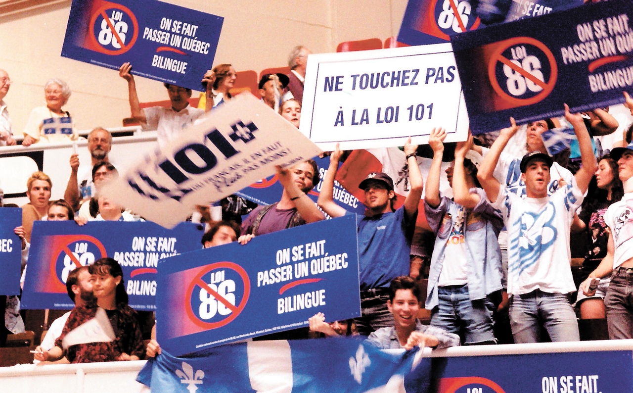 Un historien fait un lien avec la loi 101 | Vigile.Québec